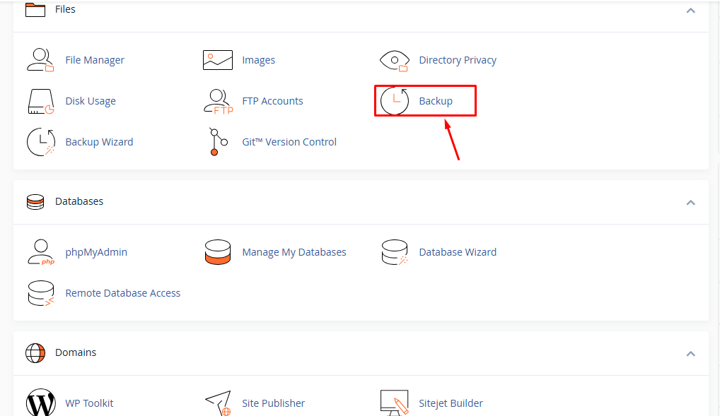 How To Database Backup From Cpanel Knowledgebase Alpha Net